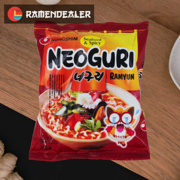 Nongshim Neoguri Seafood Ramyun Spicy - Ramendealer
